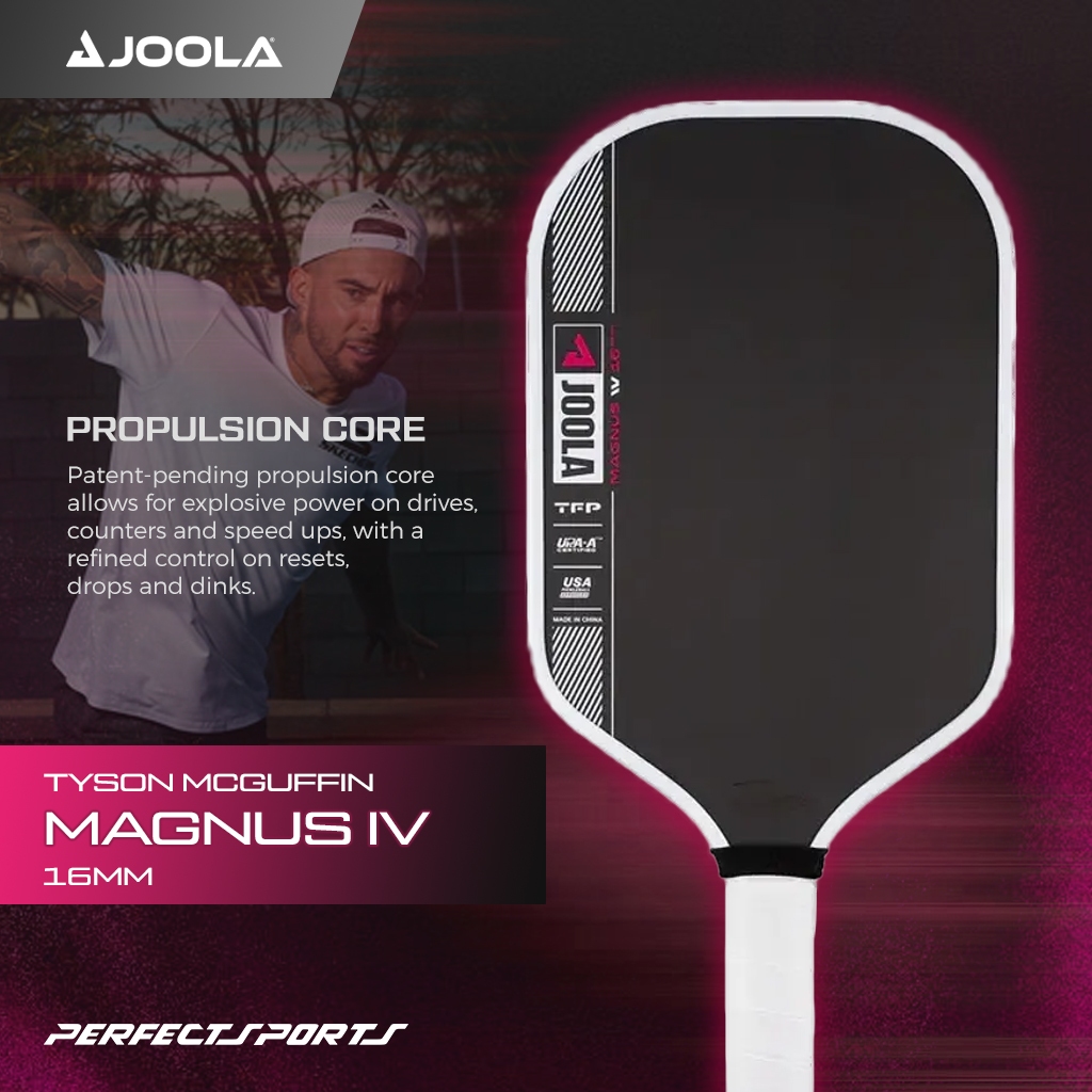 JOOLA Tyson McGuffin Magnus Pro IV 16mm Pickleball Paddle | Shopee Malaysia