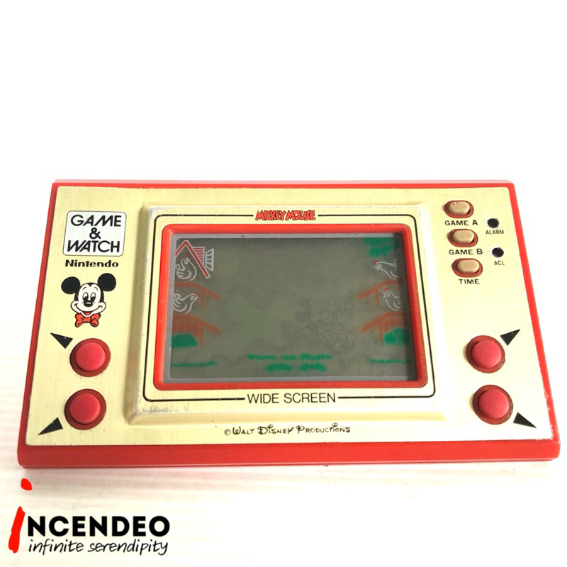 [ROSAK/FAULTY] Nintendo Mickey Mouse Handheld Game and Watch MC-25 ...