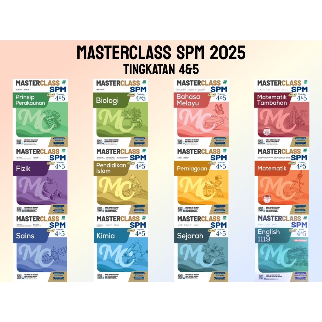 [NEW 2025]MASTERCLASS SPM TINGKATAN 4&5 | Shopee Malaysia