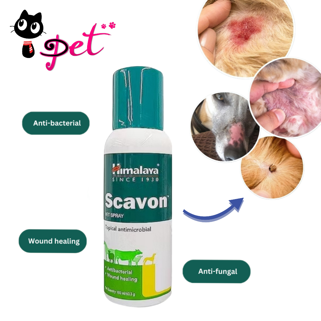 Himalaya SCAVON Vet Spray Topical Wound Healer (100ml) | Shopee Malaysia