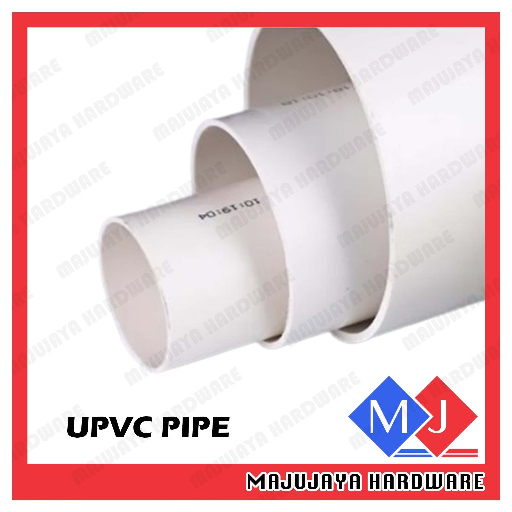 UPVC Pipe Paip Sinki Dapur Paip PVC Putih Paip Putih Pipe Putih Pipe Basin HYDROPONIC PIPE White ...