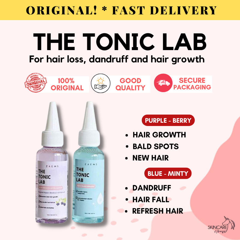[ WITH QRCODE ] The Tonic Lab by ZAEM's (Hydra Scalp Refresher and Hair ...