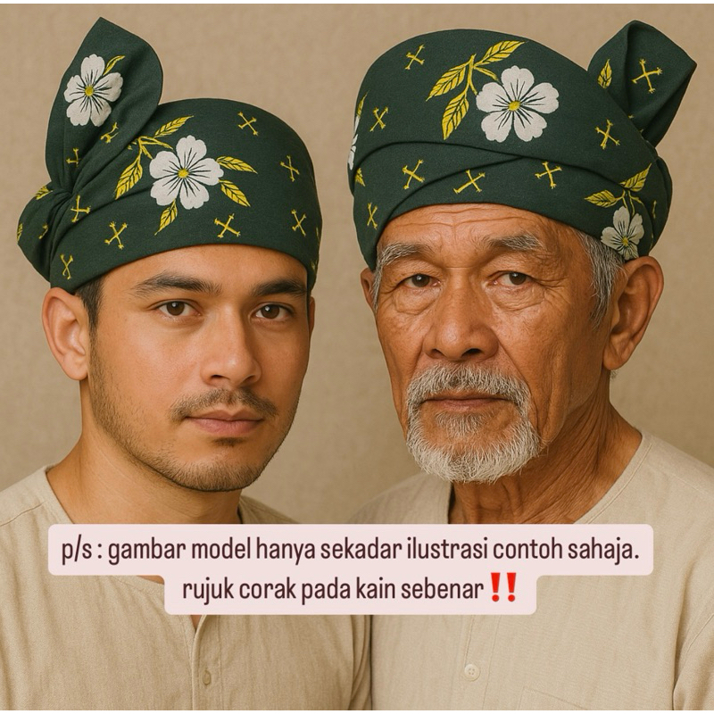 kain semutar/kain lepas/kain ikat kepala kelantan pattani thailand ...