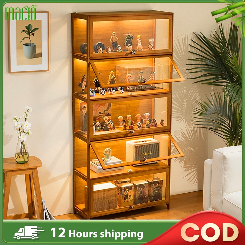 🔥Hot Sales Display Cabinet 1/3/4/5 Layers Display Rack Cabinet Storage ...