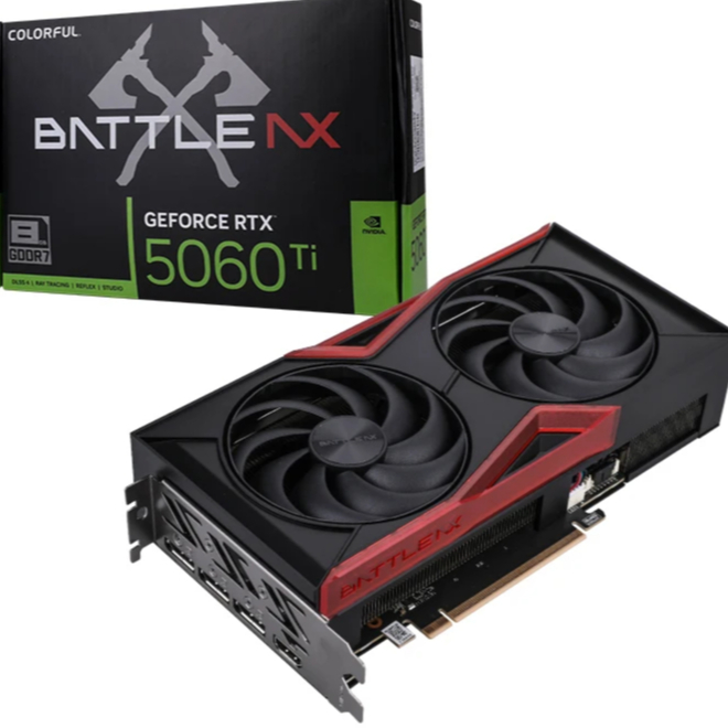 # Colorful GeForce RTX 5060 Ti BATTLE AX DUO [ 8GB-V / 16GB-V ] GDDR7 ...