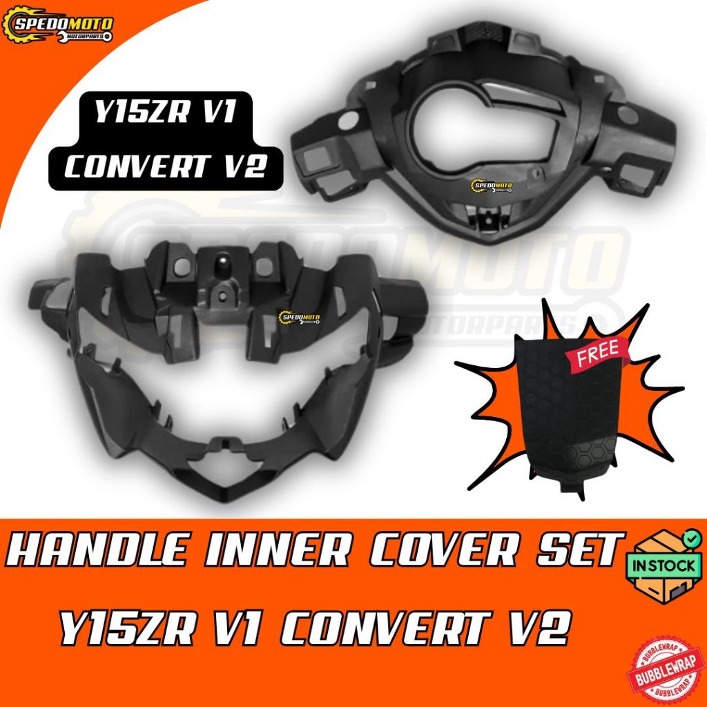 HANDLE INNER SET YAMAHA Y15ZR V2 CONVERT METER V1 INNER KEPALA Y15 V2 ...