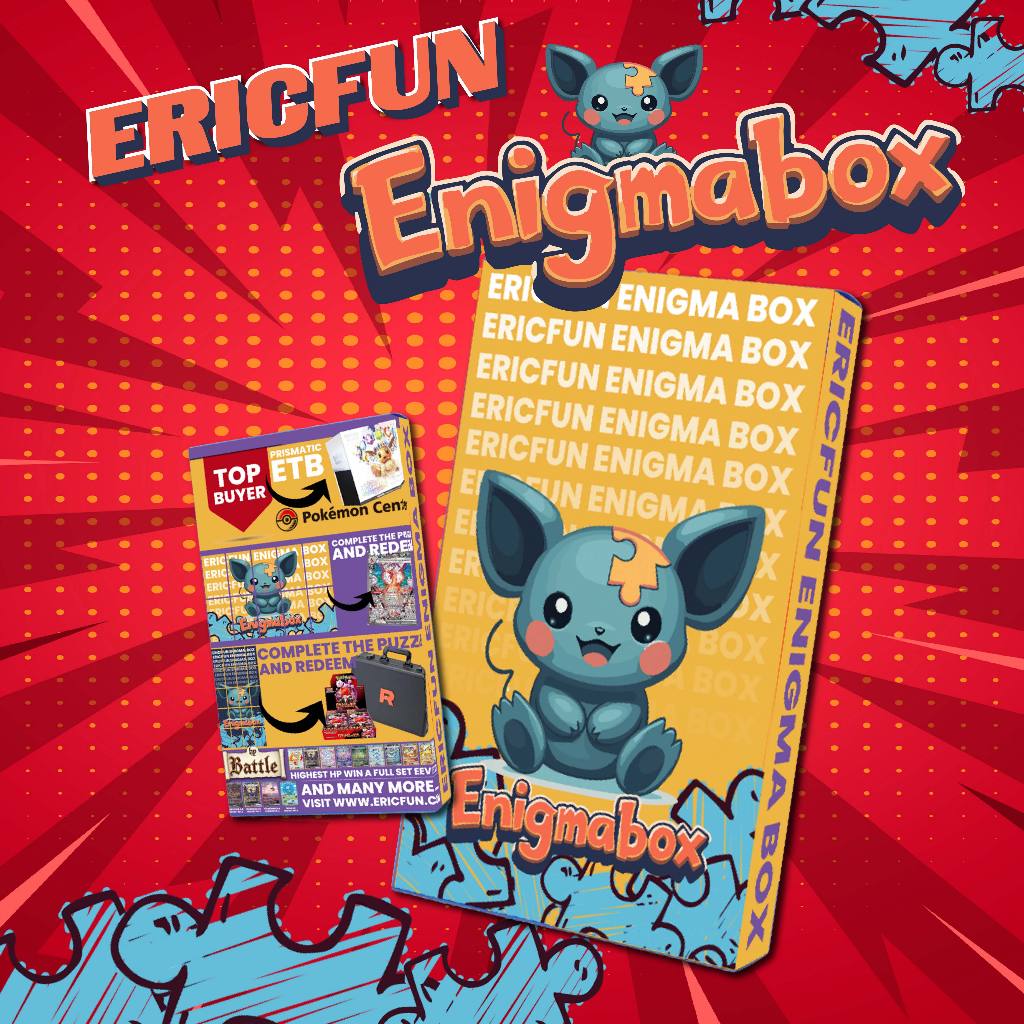 (EGB) ERICFUN ENIGMA BOX (1 BOX /3 BOXES/6 BOXES) | Shopee Malaysia