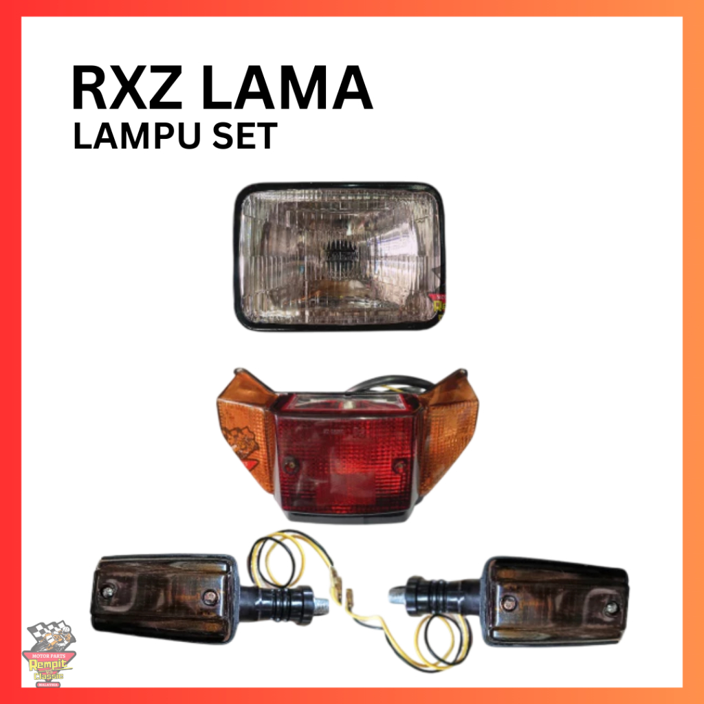 REMPIT RXZ Lama / Milli Head LampHeadlight Head Light Lampu Depan Head ...