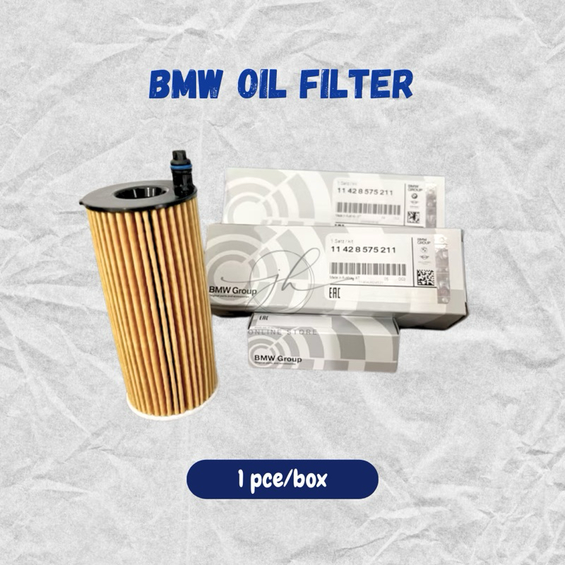 100% Original Genuine BMW Oil Filter 11428575211 | Shopee Malaysia