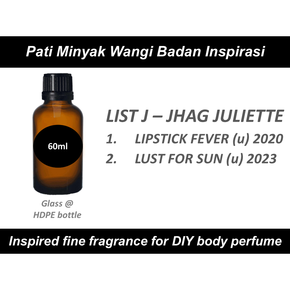 [LIST @ SENARAI J - JHAG ] Pati Tulen Inspirasi-Inspired Fragrance Oil ...