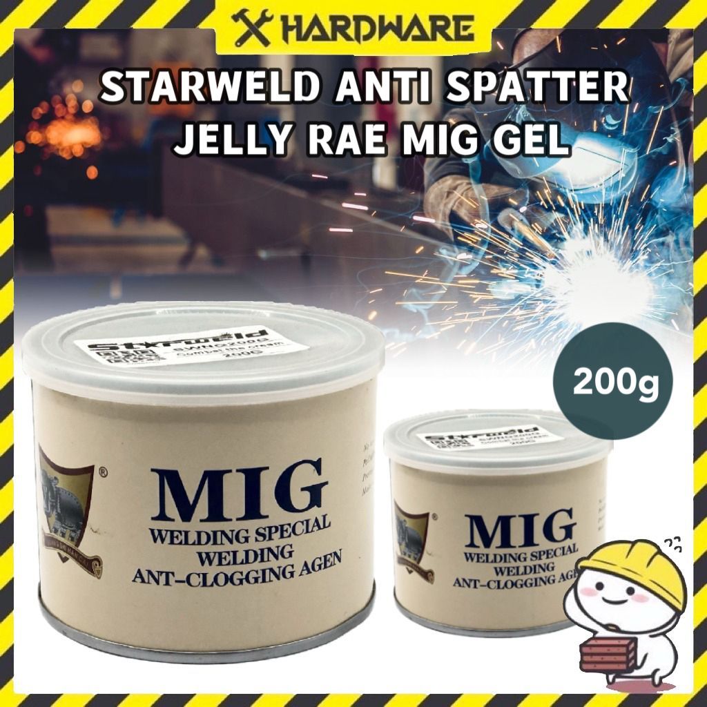 200G STARWELD ANTI SPATTER JELLY RAE MIG GEL/WELDING ANTI-CLOG AGENT ...