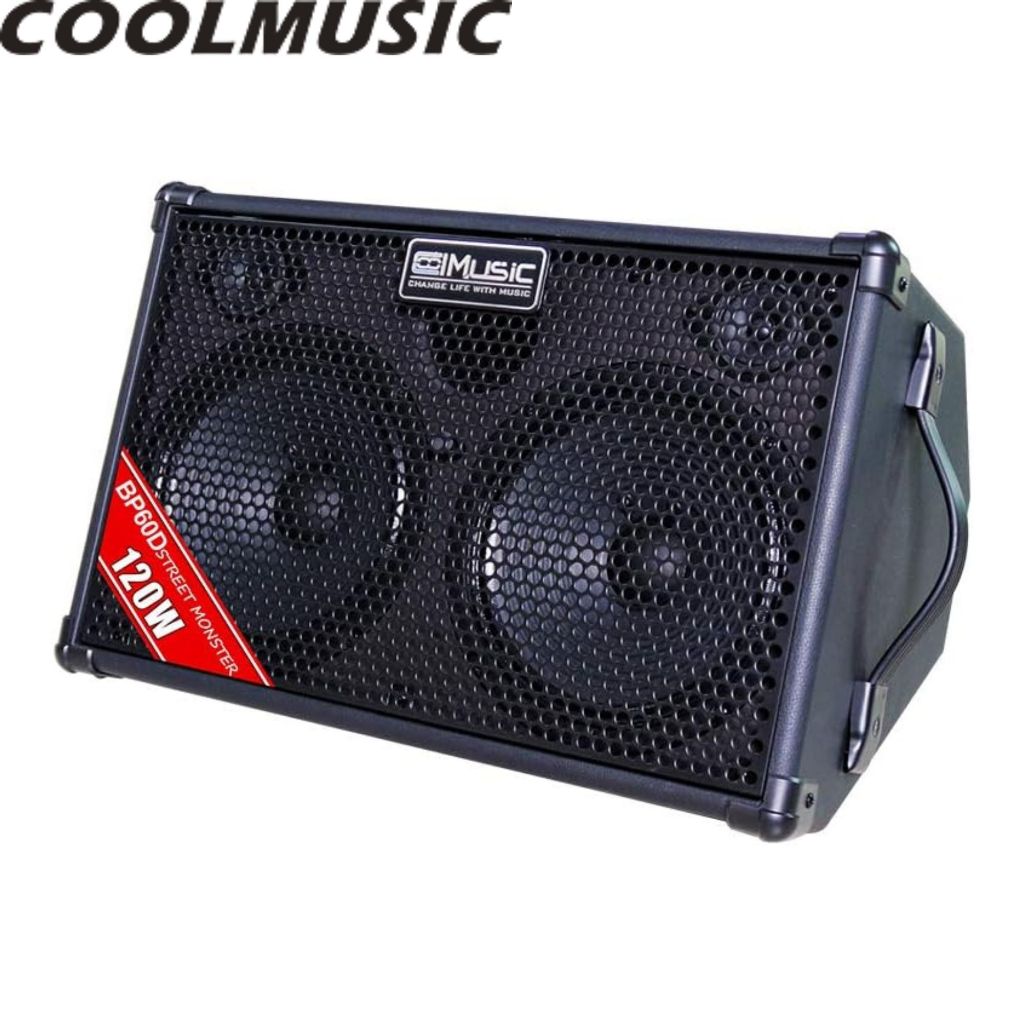 Cool Music BP60D 120W Battery Powered Combo Guitar Amp Amplifier ...