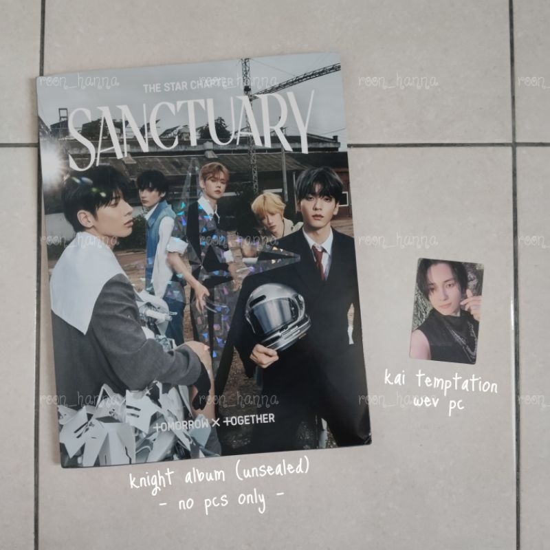 TOMORROW X TOGETHER TXT KNIGHT ALBUM UNSEALED HUENING KAI TEMPTATION ...