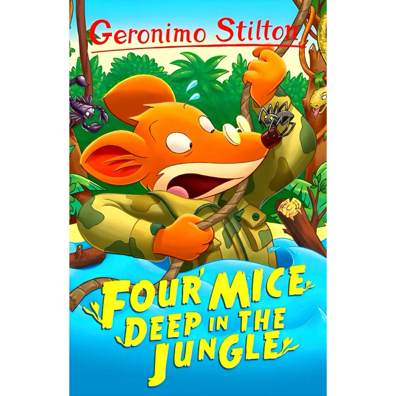 GERONIMO STILTON : FOUR MICE IN THE DEEP JUNGLE | Shopee Malaysia