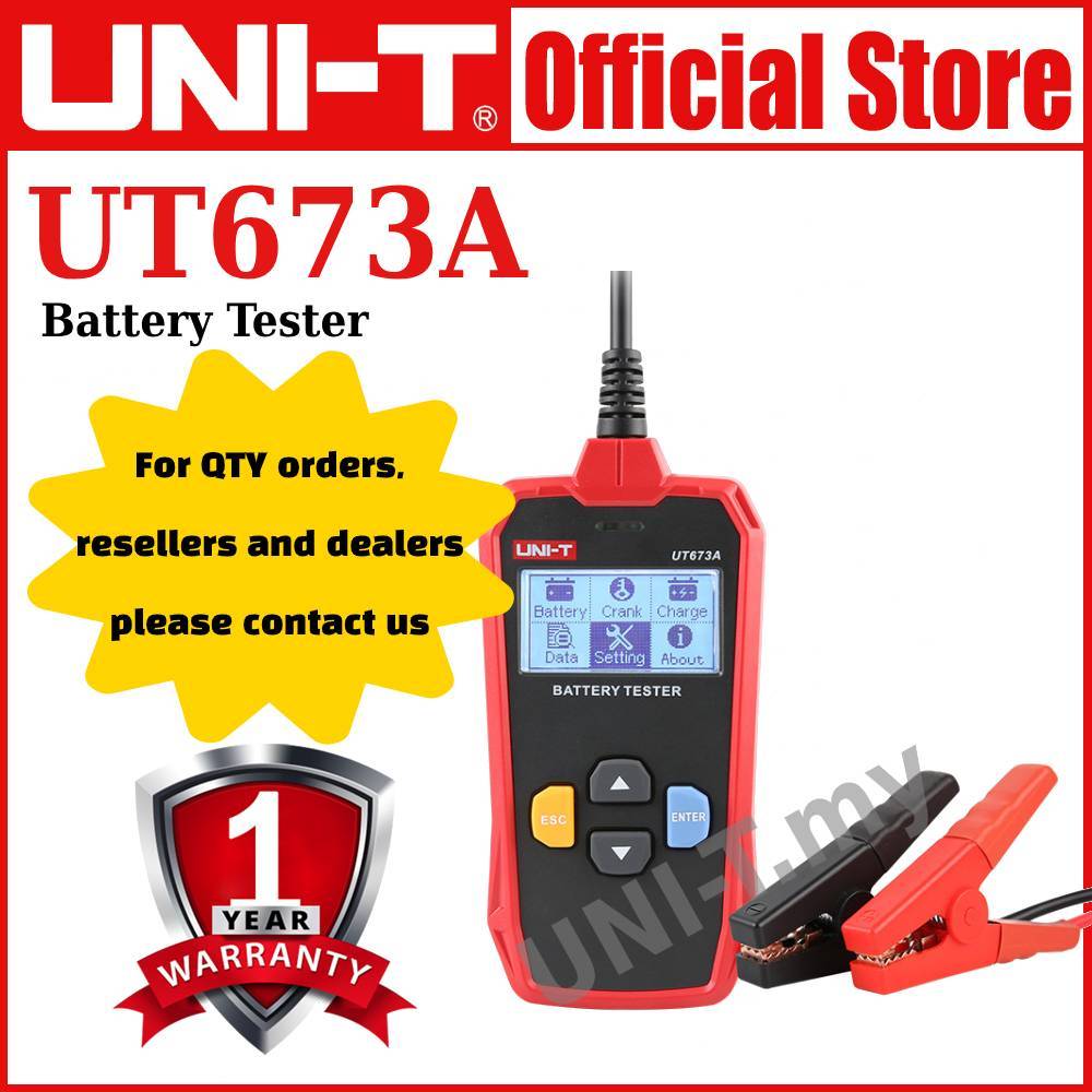 UNI-T UT673A UT675A Battery Tester | Shopee Malaysia