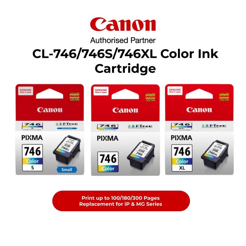 CANON CL-746 Color Ink Cartridge for iP2870S/iP2870/iP2872/MG2470 ...