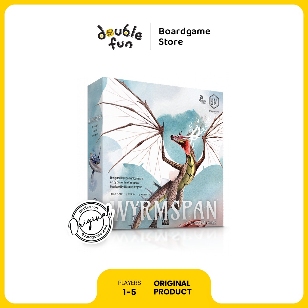 [Double Fun Boardgame] Wyrmspan ORIGINAL (The Wingspan Game) | Shopee Malaysia