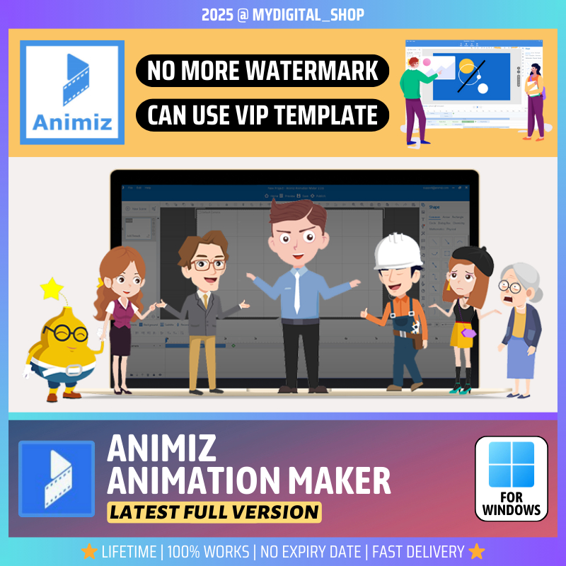Animiz Animation Maker 2025 v2.5.6 | For Windows Only | Full Version ...