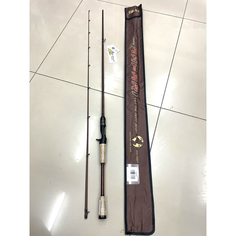 RAPALA SAFARI 6‘8kaki 4-10lb 6-12lb 8-17lb 10-20lb bc casting fuji rod ...