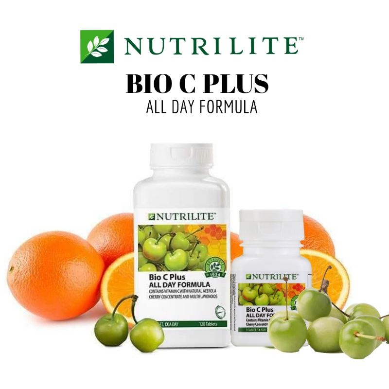 Vial New Packing Nutrilite Bio C Plus All Day Formula Vitamin C 维他命C ...