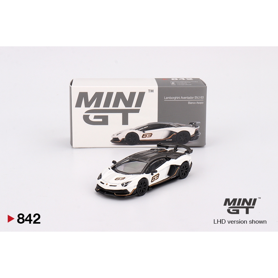 Lamborghini Aventador SVJ 63 Blu Aegir #784 MINI GT 1/64 Model Car ...
