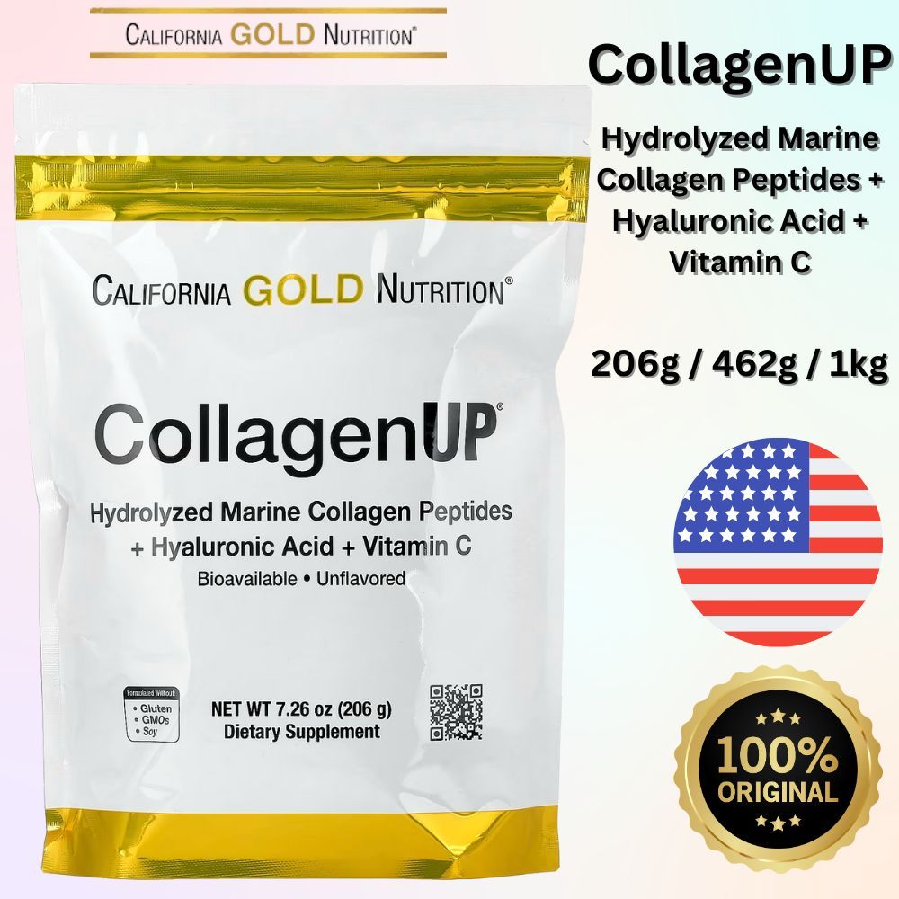 California Gold Nutrition, CollagenUP, Hydrolyzed Marine Collagen ...