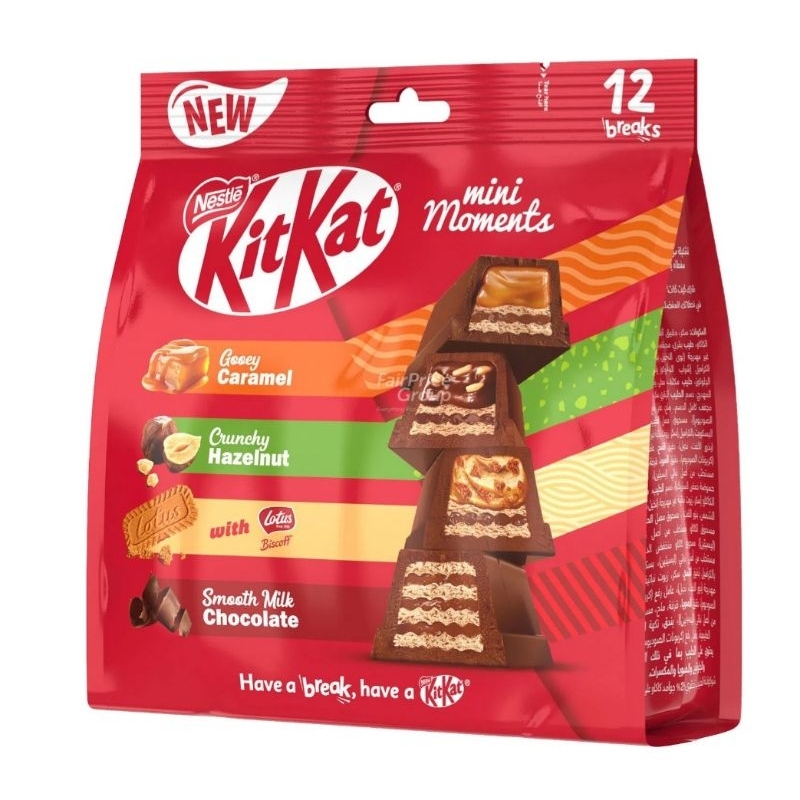 Nestle Kit Kat Chunky Mini Moments-Assorted 201g | Shopee Malaysia