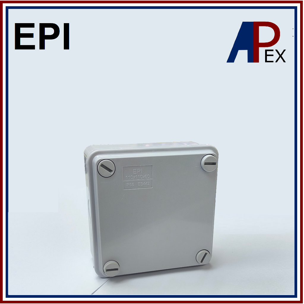 EPI Weatherproof IP56 PVC Electrical Enclosure Junction Box | Shopee ...