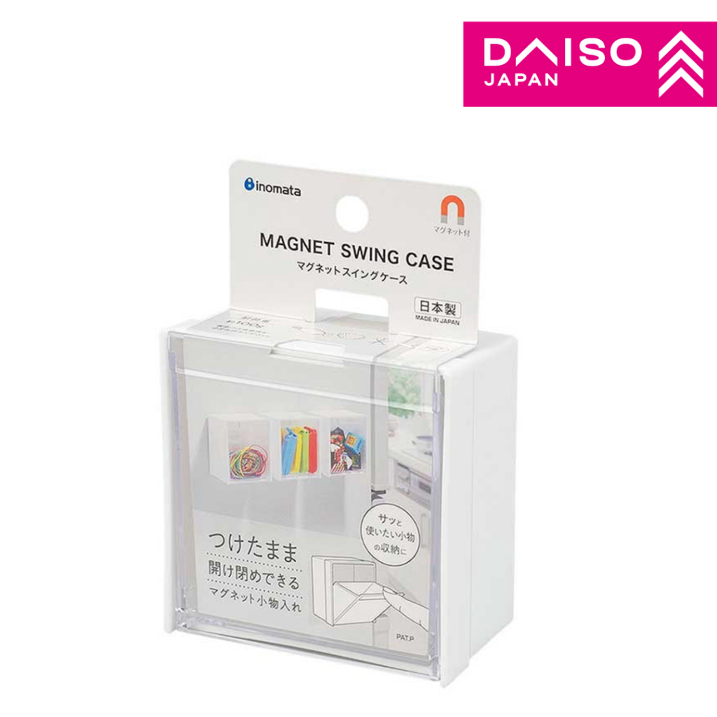 DAISO Magnet Swing Case- White | Shopee Malaysia