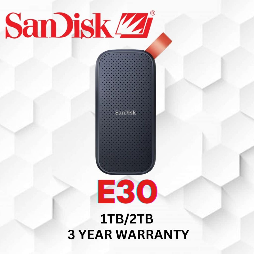 {READY STOCK} SanDisk Extreme Portable USB 3.2 Gen 2 SSD E30 R:520MB ...