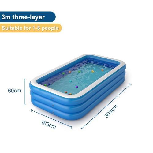 Inflatable swimming pool Baby and children indoor swimming pool Home ...