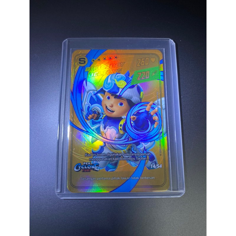 Monsta Galaxy Card Pek Cyclone Fury Boboiboy Beliung AA | Shopee Malaysia