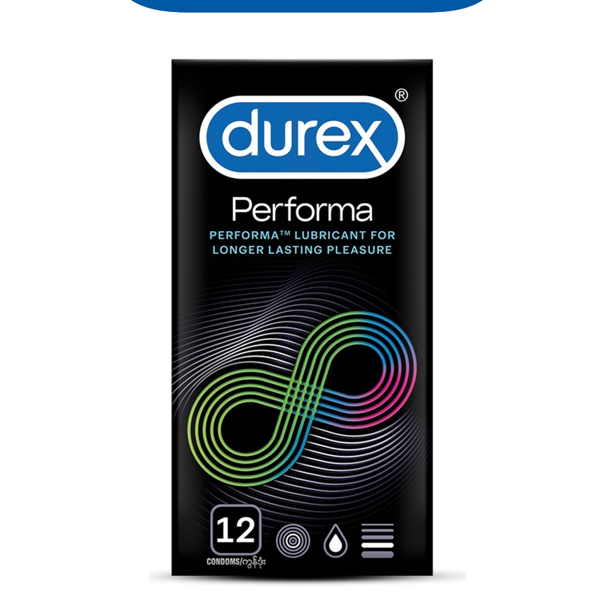 Durex Performa Extended Pleasure Condoms 12PCS | Shopee Malaysia
