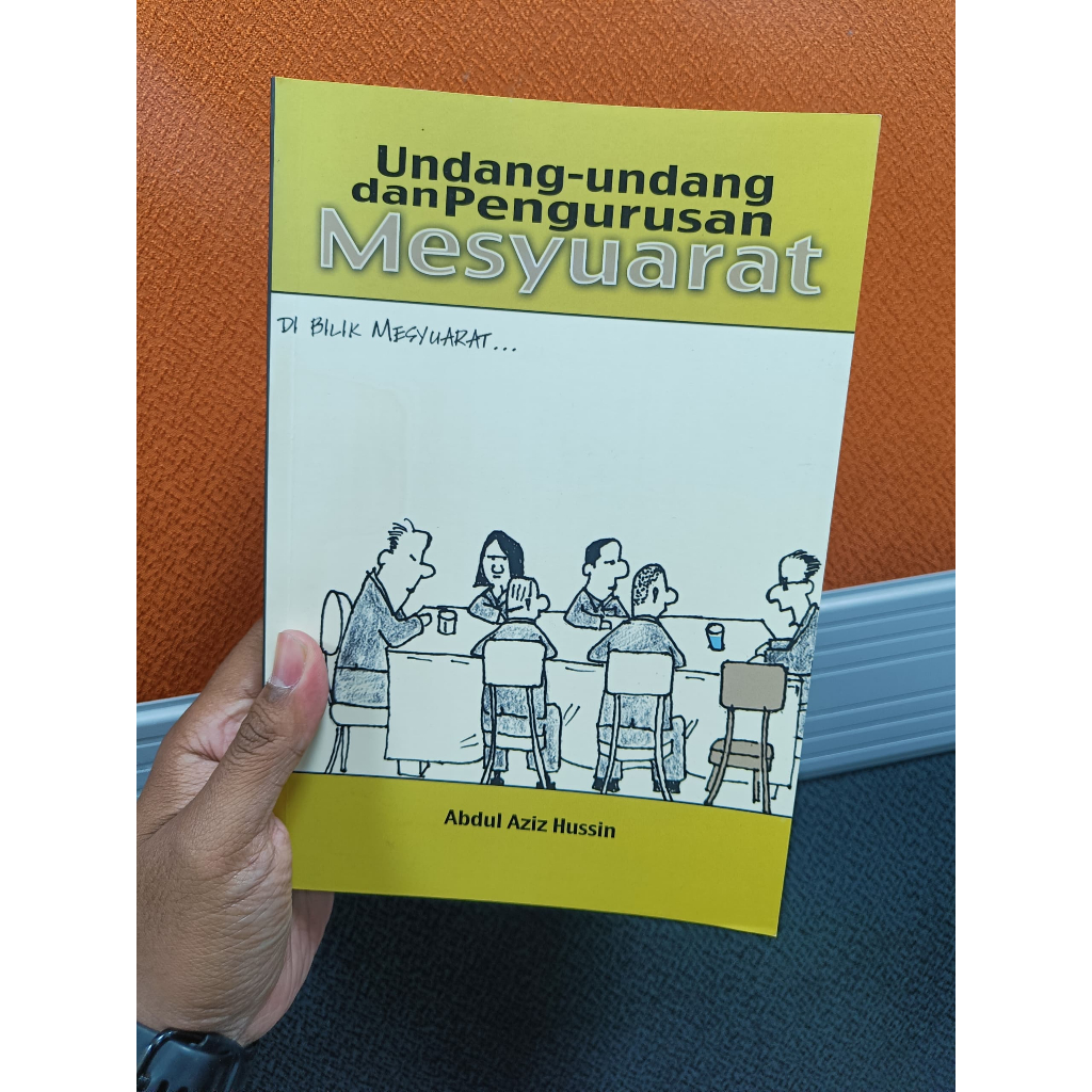Undang-undang dan Pengurusan Mesyuarat by Abdul Aziz Hussin | Shopee ...