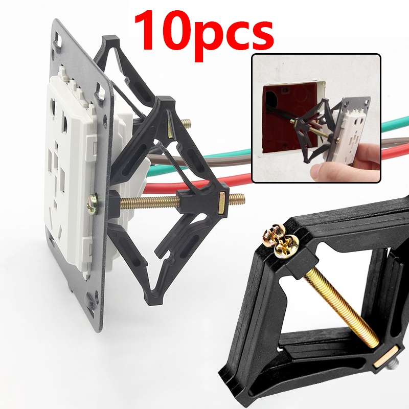 (10pcs) 86mm Wall Socket Switch Cassette Box Repair Cassette Repairer ...
