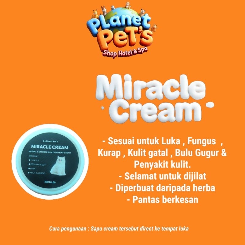 Ubat Kurap Fungus Kucing (Miracle Cream) | Shopee Malaysia