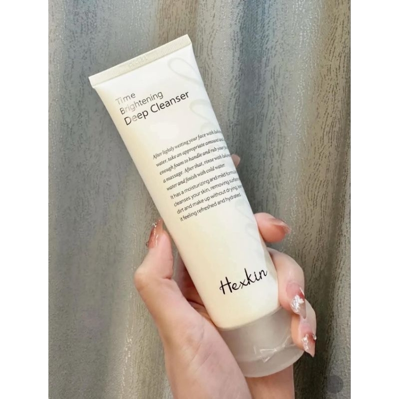 🇰🇷Hexkin Time Brightening Deep Cleansing Foam🇰🇷PRE-ORDER 🇰🇷 | Shopee ...