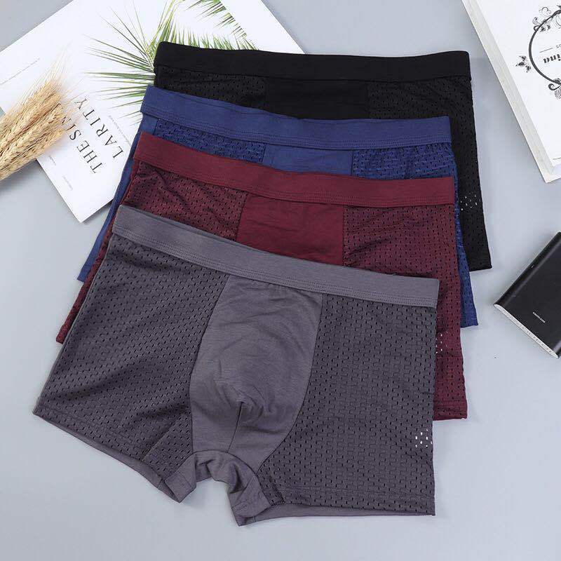 Boxer Men/Breathable/Underwear/Boxer Lelaki/Seluar Dalam Lelaki Dewasa ...