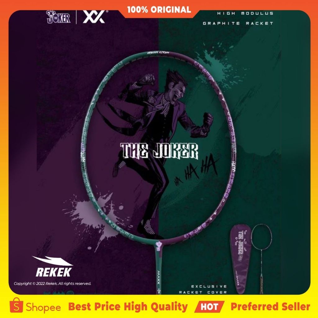MAXX Joker Series (Buy 1 Free 7 Item) Set Raket Badminton MAXX Original ...