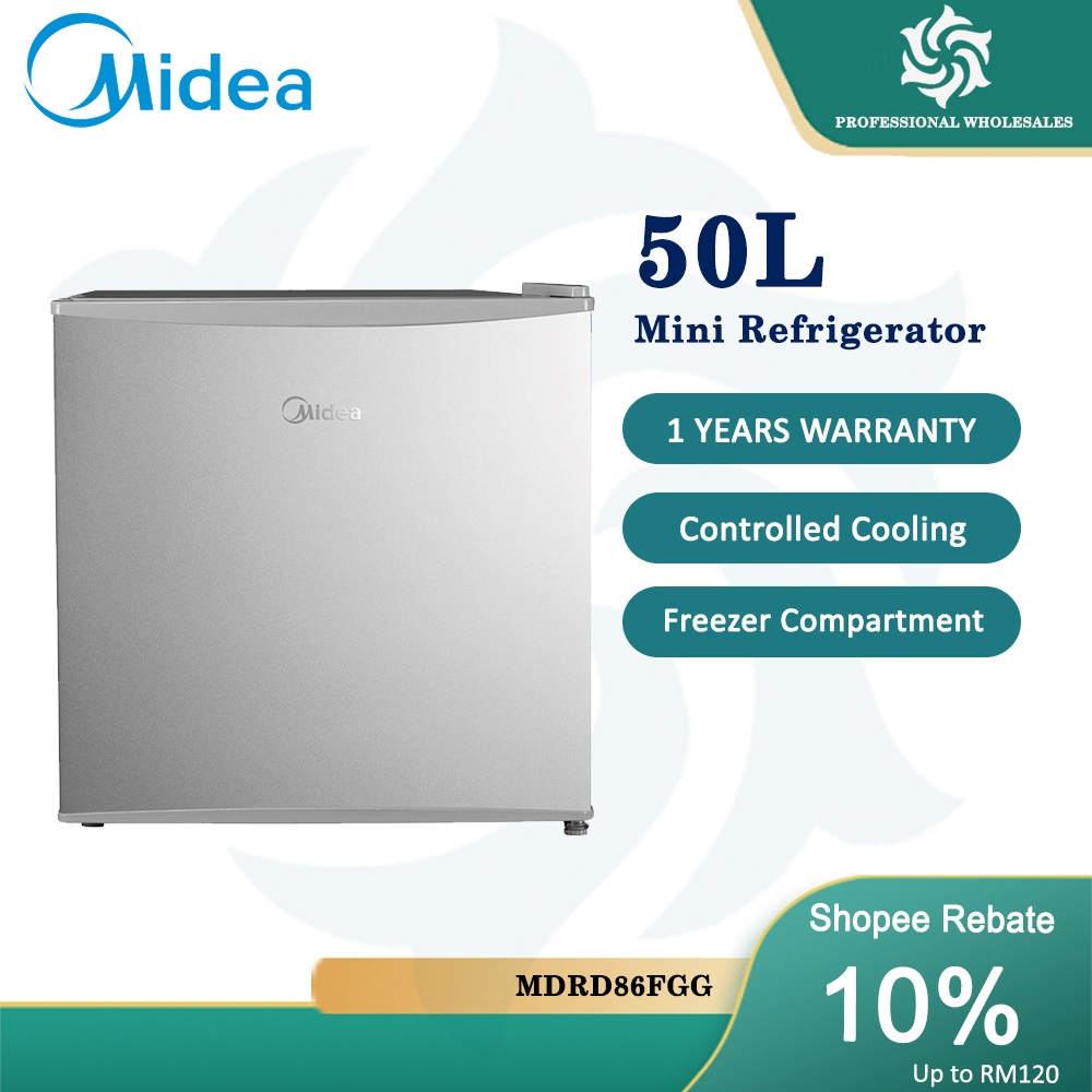MIDEA MINI BAR 50L/ 60L REFRIGERATORS PETI SEJUK | Shopee Malaysia