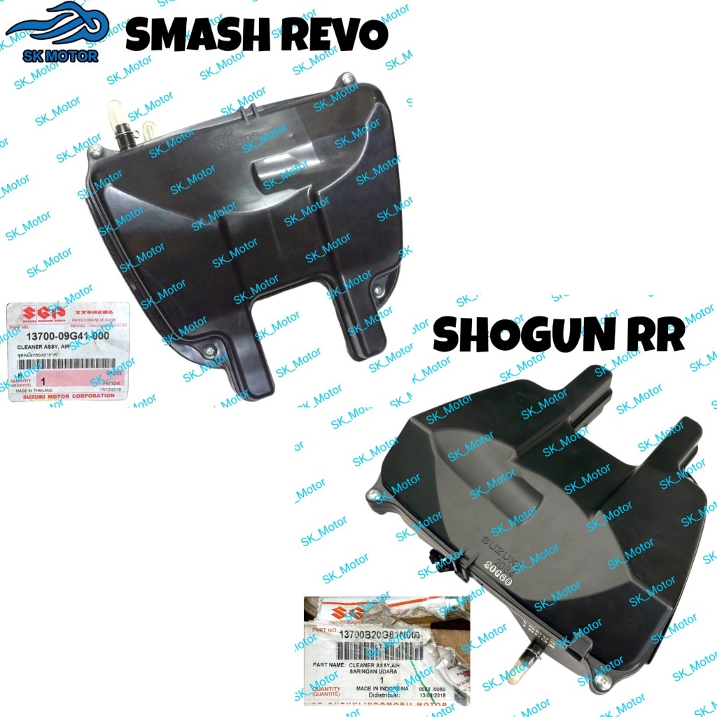 Suzuki SMASH REVO SHOGUN 125 RR Original Air Filter Cleaner Box Kotak ...