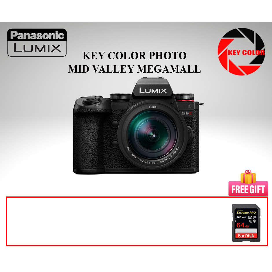 Panasonic Lumix G9 II Mirrorless Camera with 12-60mm f/2.8-4 Lens | Shopee Malaysia