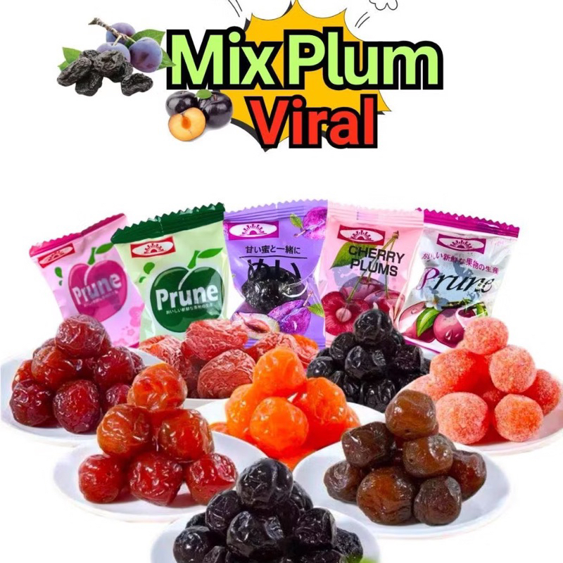 Mix Plum / Prune Dengan Pelbagai Rasa Menarik | Shopee Malaysia