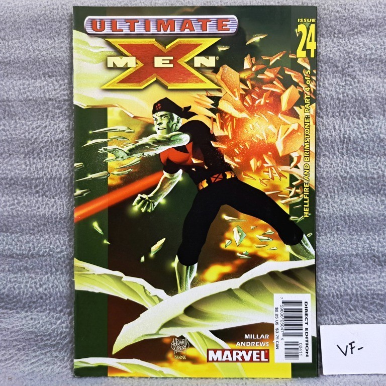 Ultimate X-Men #24 (1st Series) Marvel Comics (Adam Kubert, Mark Millar, Kaare Andrews) | Shopee ...