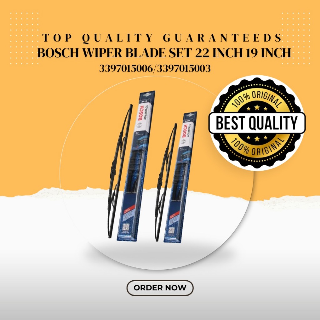 ORIGINAL 3397015006 3397015003 BOSCH Wiper Blade SET 22inch+19inch ...