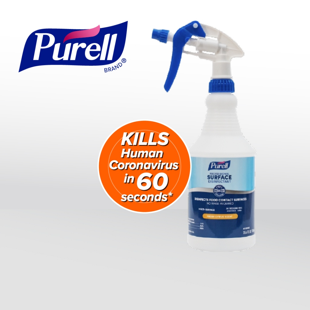 PURELL® Professional Surface Disinfectant - 700ml Spray Bottle (Single ...