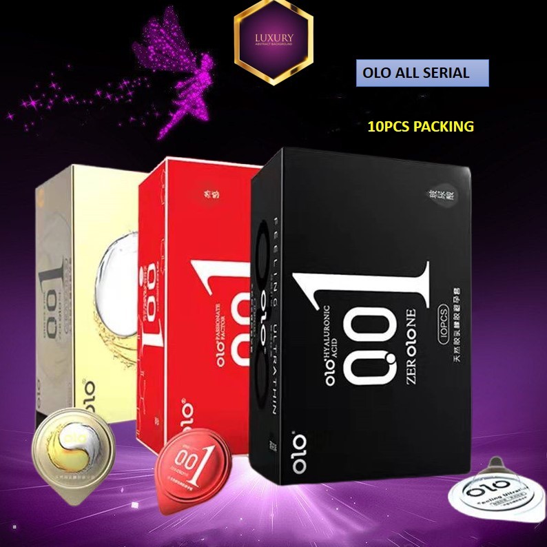 OLO Ultra Thin Condom 0.01mm | Kondom Nipis 0.01mm | Ultra Thin Hyaluronic Anatomic Long Lasting ...