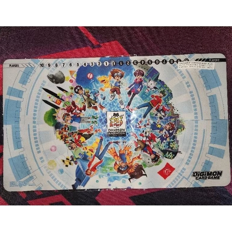 Digimon Card Game Digimon Animation series 25th Playmat | Shopee Malaysia