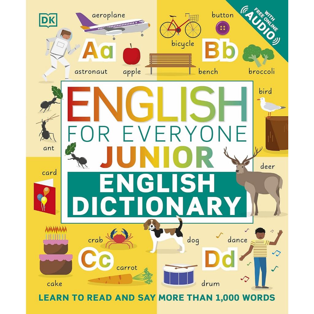 Junior English Dictionary for Kids : Learn 1,000+ Words with Pictures ...