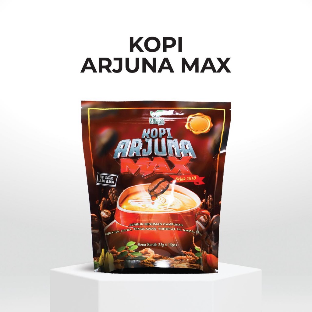 DHERBS NEW KOPI ARJUNA MAXX (BELI COMBO PACK PERCUMA 1 MUG) | Shopee ...